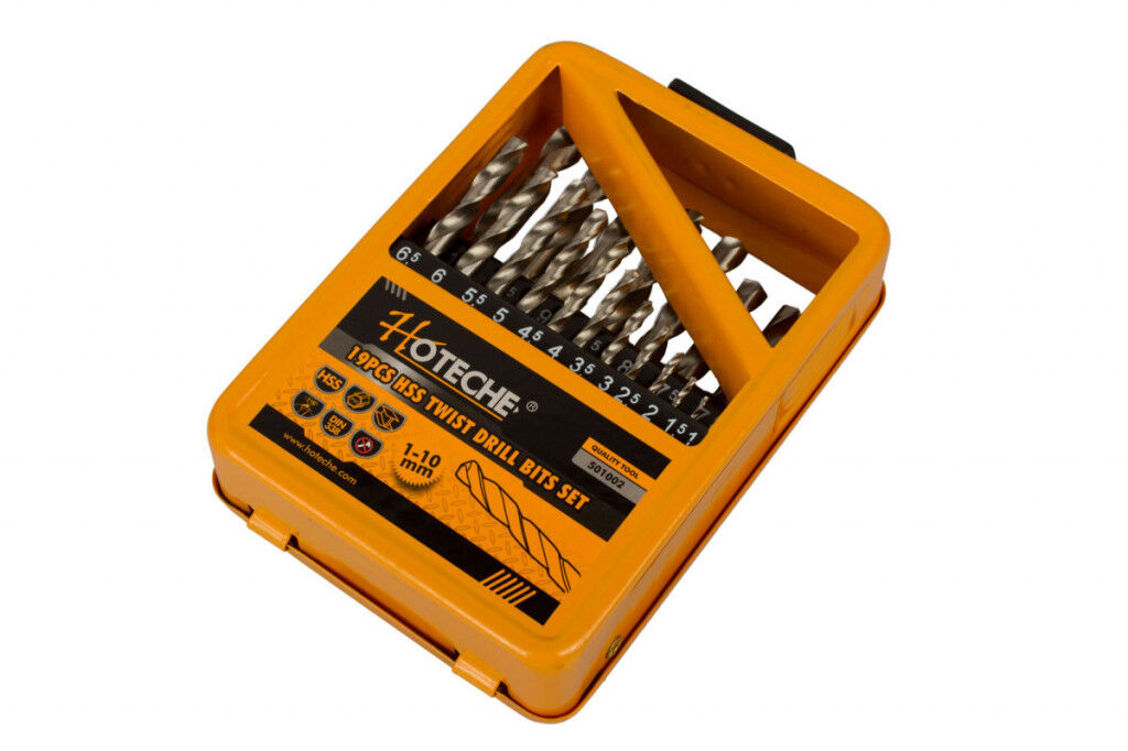 Sada vrtáků do kovu 19 ks - HT501002 | vip.ahprofi.cz